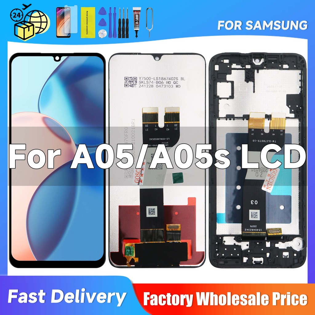Screen LCD For Samsung Galaxy A05 A05S A055 A057 LCD Display Touch ...