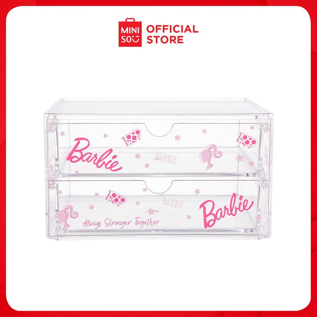 MINISO Barbie Collection Makeup Organizer | Shopee Philippines