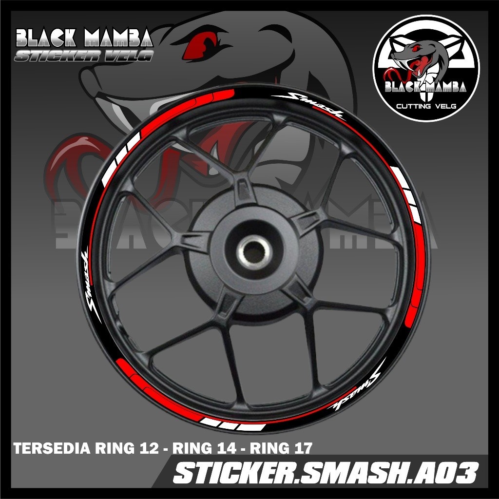 SMASH VELG STICKER - LIST STICKER VARIATIONS OF SUZUKI SMASH TIRE/VELS ...