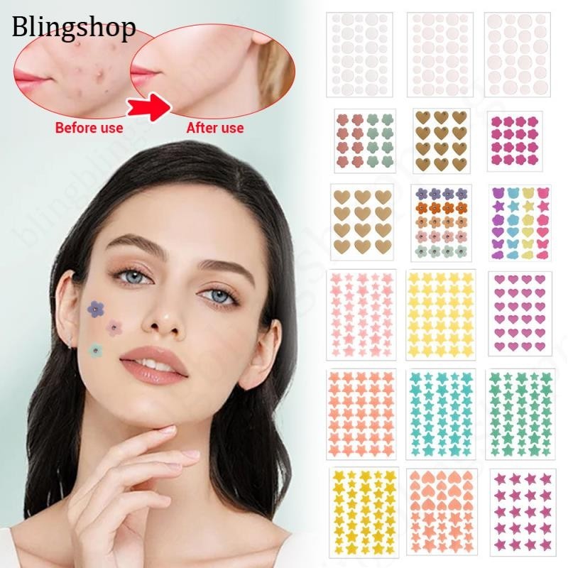40PCS Acne Removal Pimple Patch Colorful Cute Face Spot Stickers ...