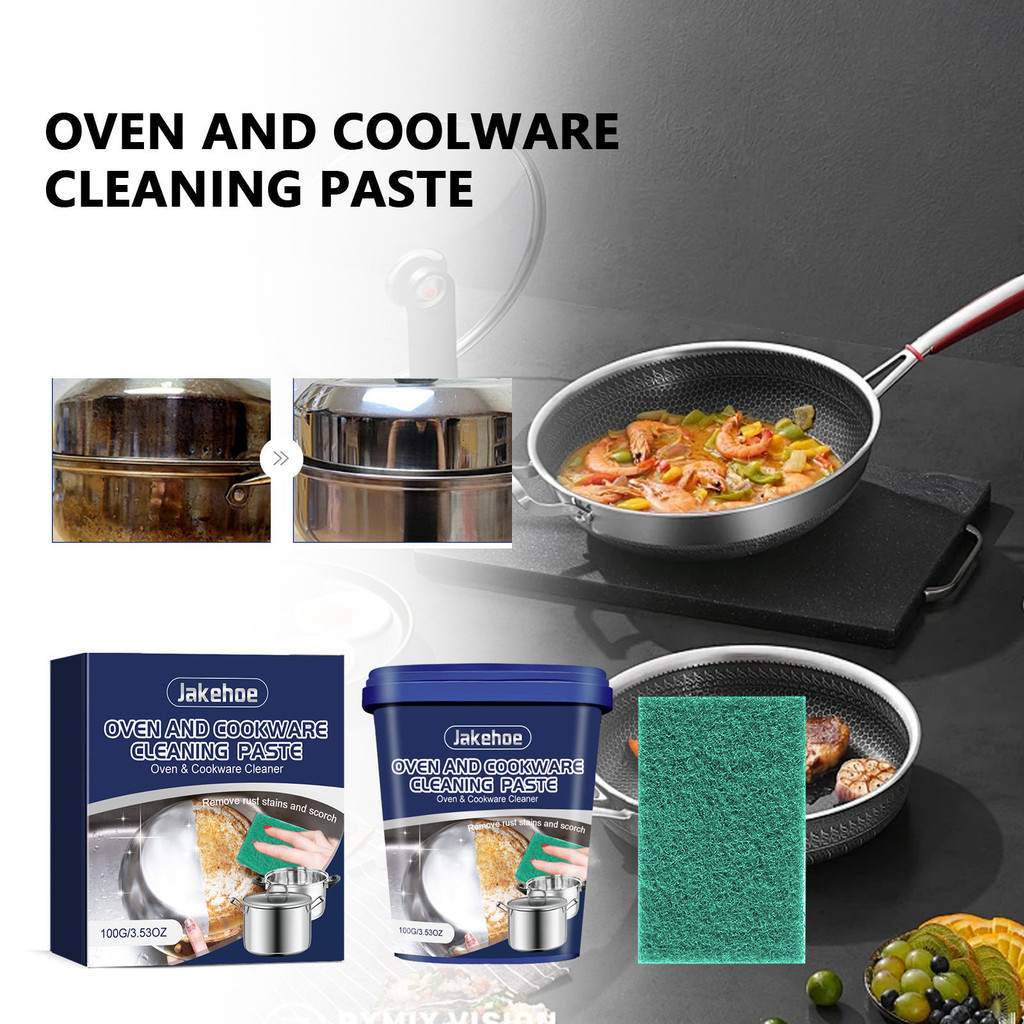 Chibel 100G Stainless Steel Cleaning Paste Kitchen Cookware Cleaning ...