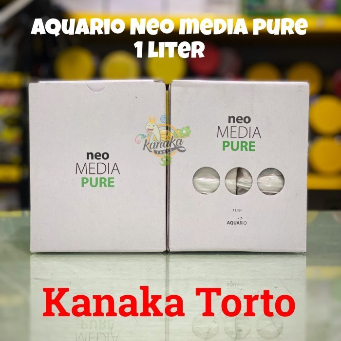 Aquario Neo Media Pure Premium - 1 Liter - Aquarium Biological Media ...