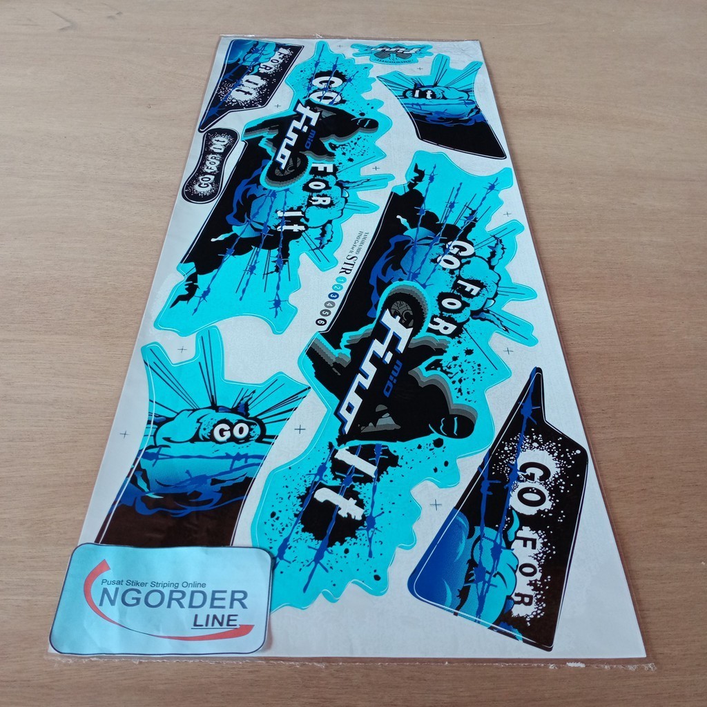 Yamaha MIO FINO GO Motorcycle Striping Sticker FOR IT | Shopee Philippines