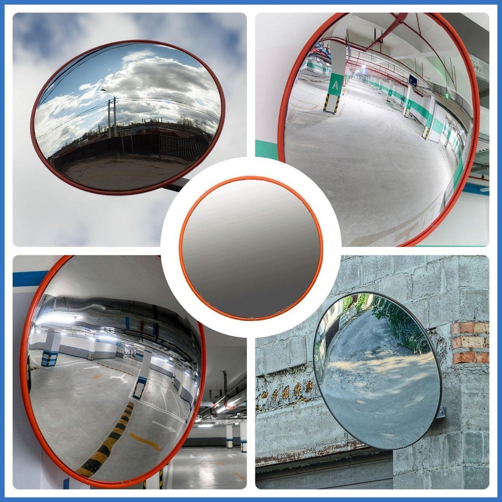 80cm garage wide-angle mirror road turning mirror convex mirror outdoor ...