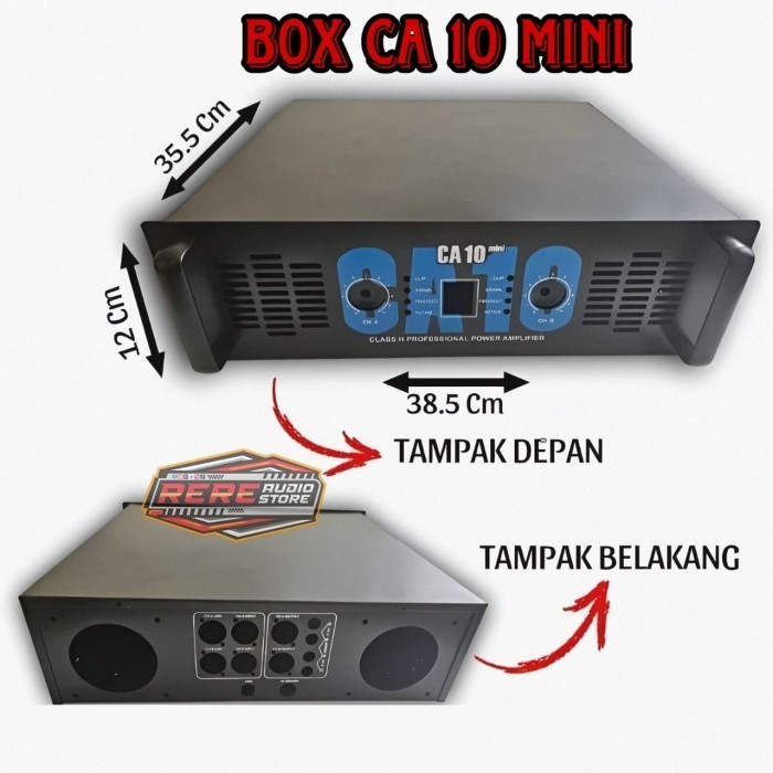 CA 10 Mini Power Amplifier Box / CA10 Series Box Thick Material ...