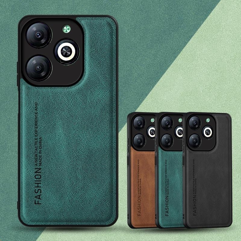 For ITEL P55 4G Case Full ProtectionLeather Leather Case TPU | Shopee ...
