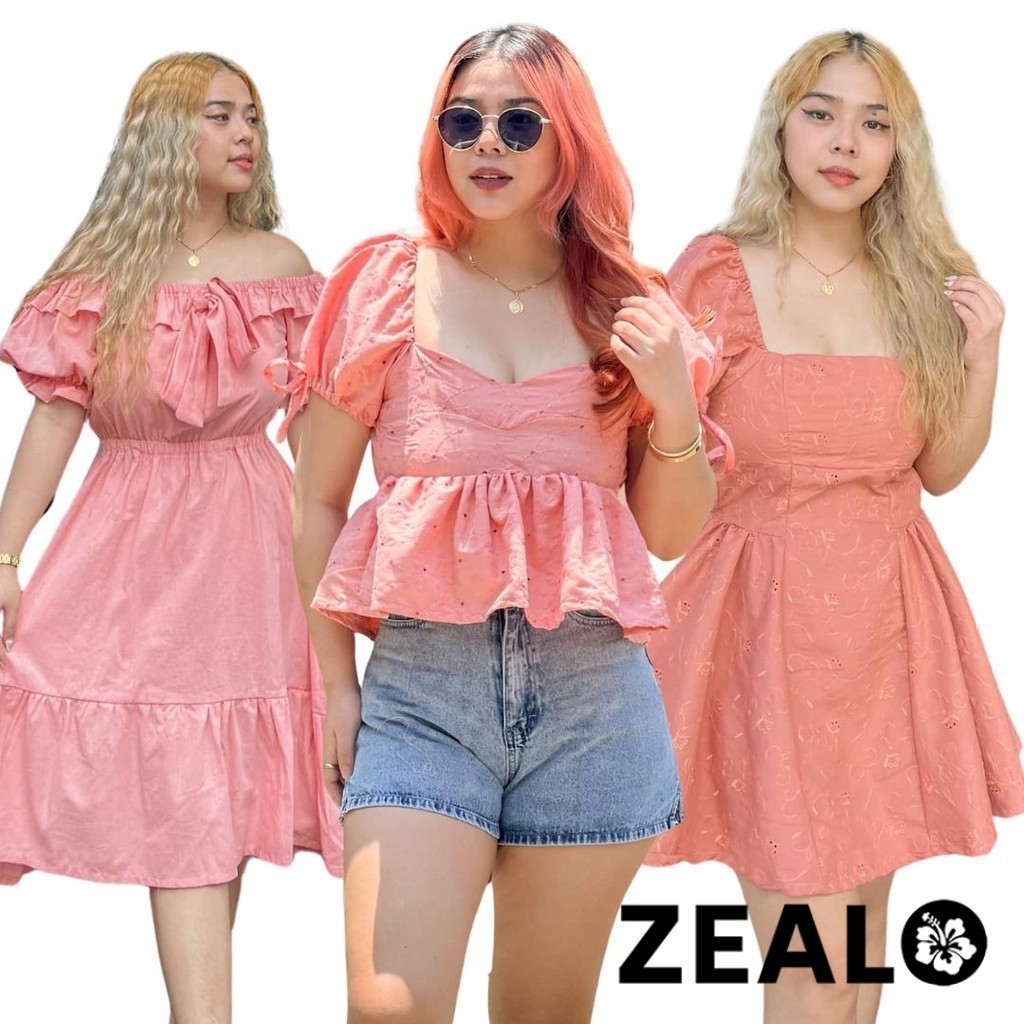 ZEALO Terno Dress Tops Peach Fuzz Women Outfit Phantone Color of the ...