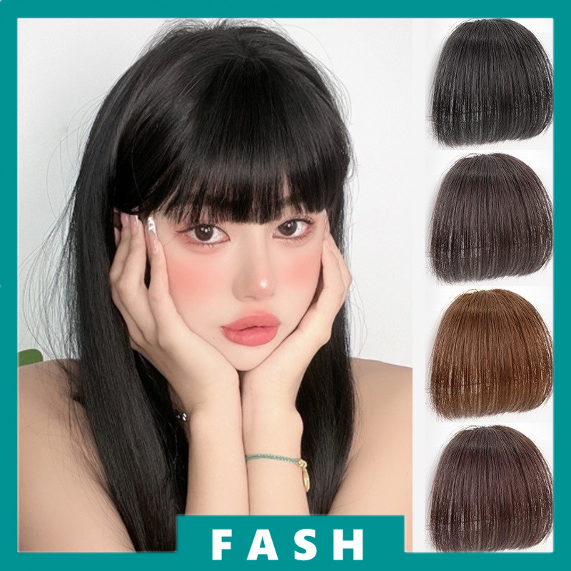 F Natural Bangs Hair Piece Straight Bangs Wig Piece Simulated Wig ...