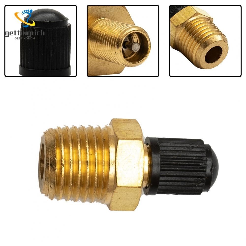 1 Pc 1/4 NPT MPT Brass Air Compressor Tank Fill Compressor Tank Fill ...