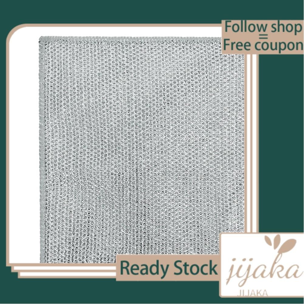 Jijaka Wire Dishwashing Rag Stain Rust Removal Double Side Steel Dish ...
