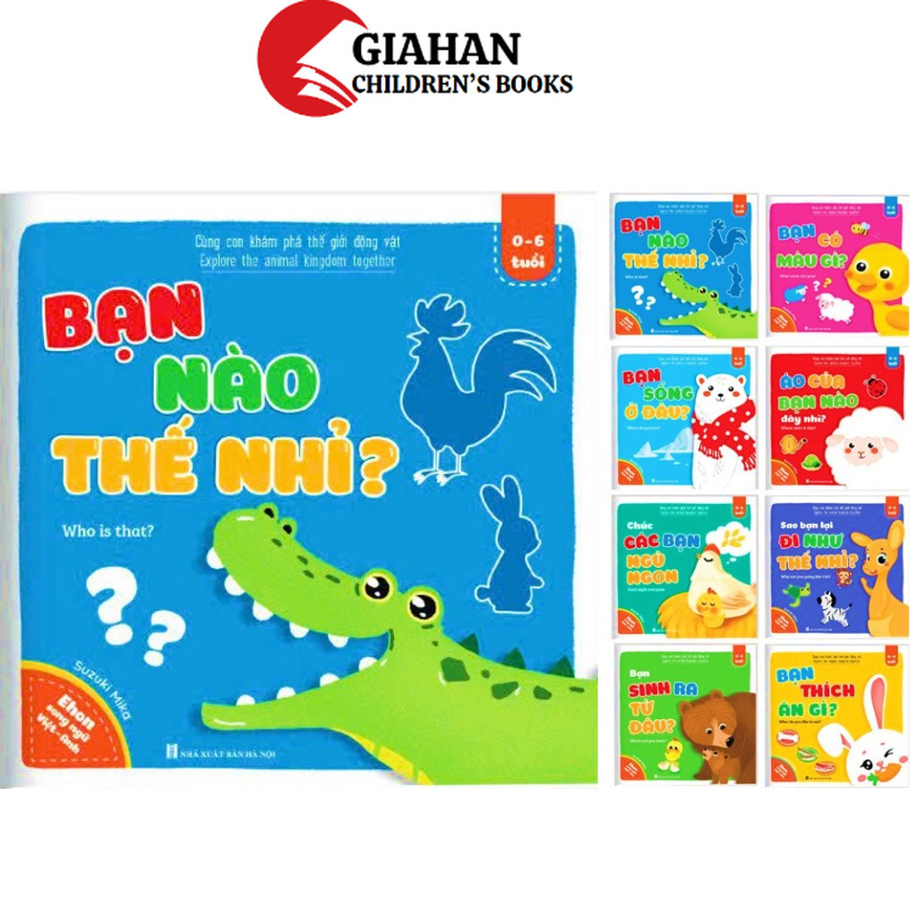 Book - Ehon Explores the Animal World with Your Children - Set of 8 ...