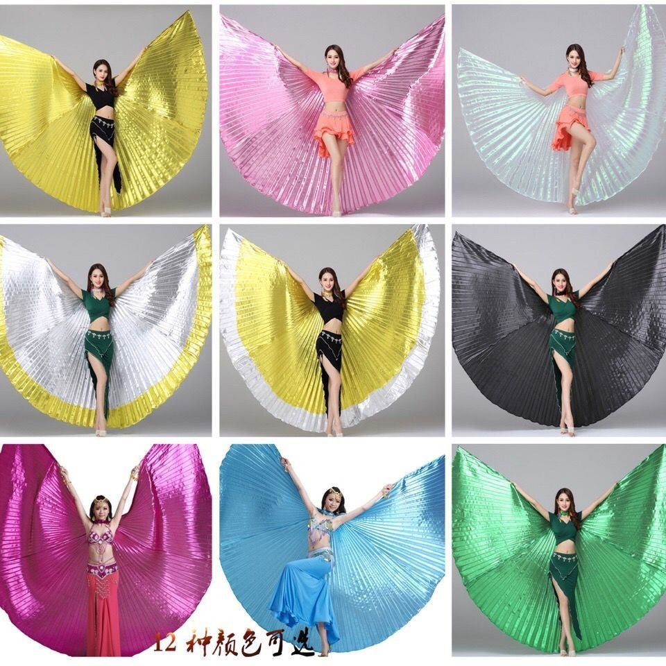 Belly Dance Adult Wings Dance Wings Dance Wings Golden Wings Split No ...