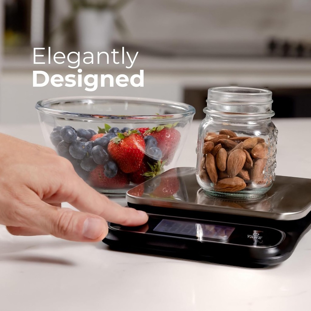 Waterproof IPX67 Rechargeable Type C Kitchen Food High Precision Scale ...