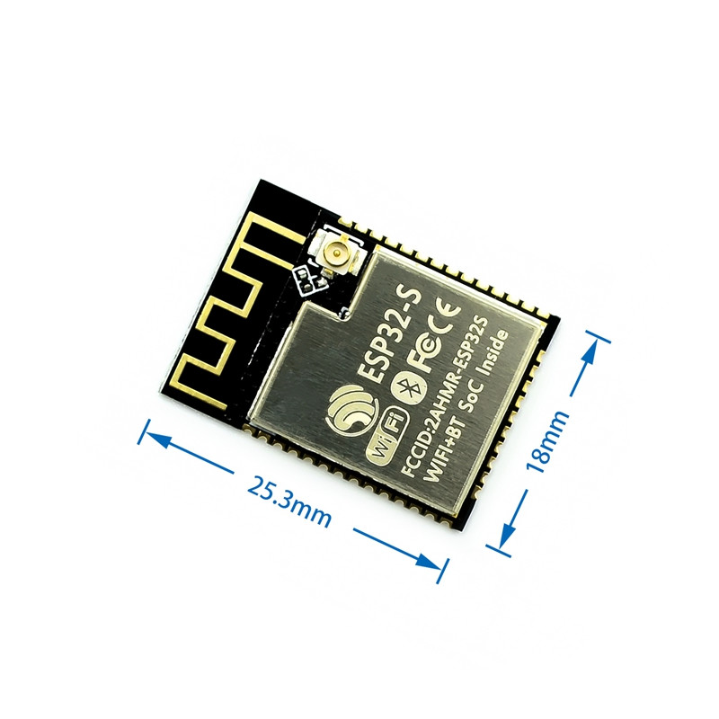 Wifi+bluetooth Module ESP32 Serial Port to WiFi/Dual Antenna Module/ESP32-S Module | Shopee ...