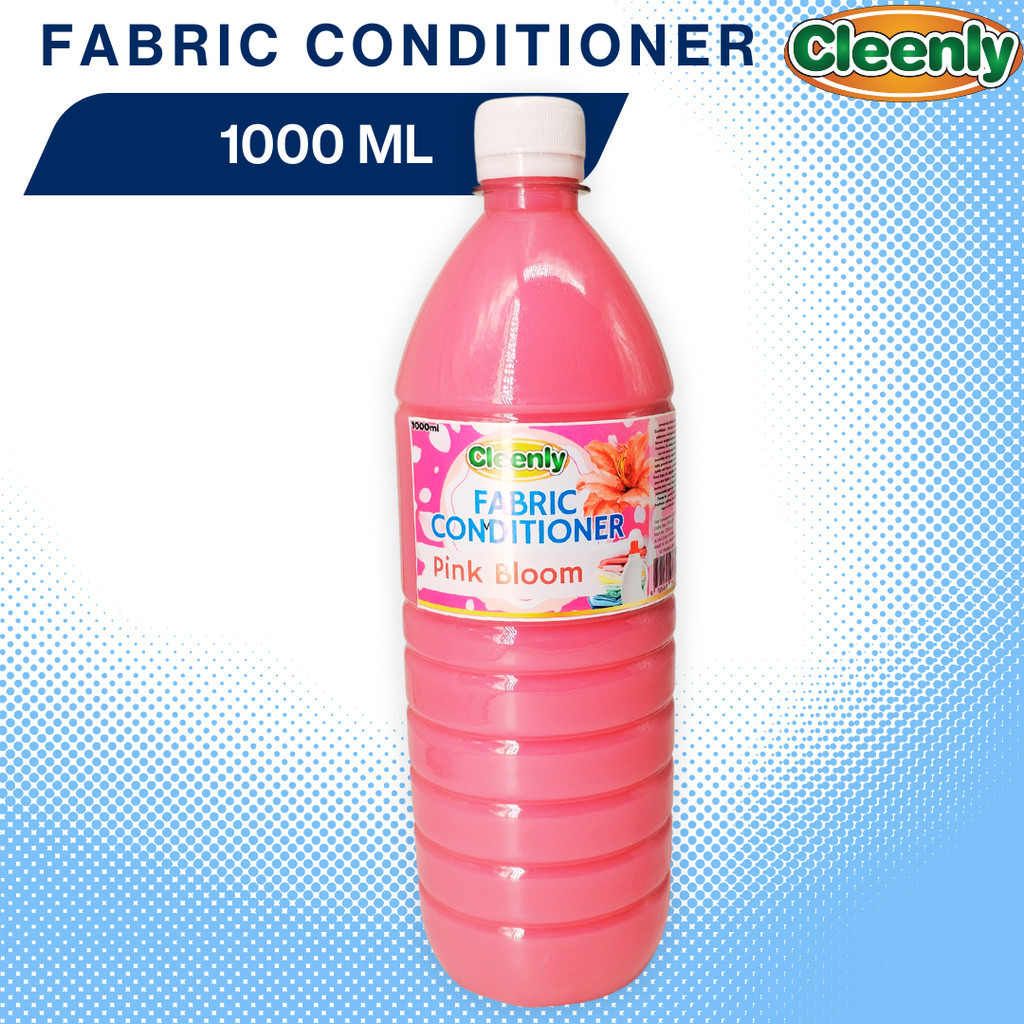Cleenly Fabric Conditioner - PINK BLOOM - 1 Liter Bottle | Shopee ...