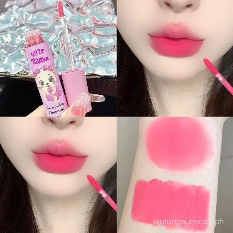 New Mouth Red Lip Mud Milk Pastry Lip Balm Pseudo Plain Face White ...