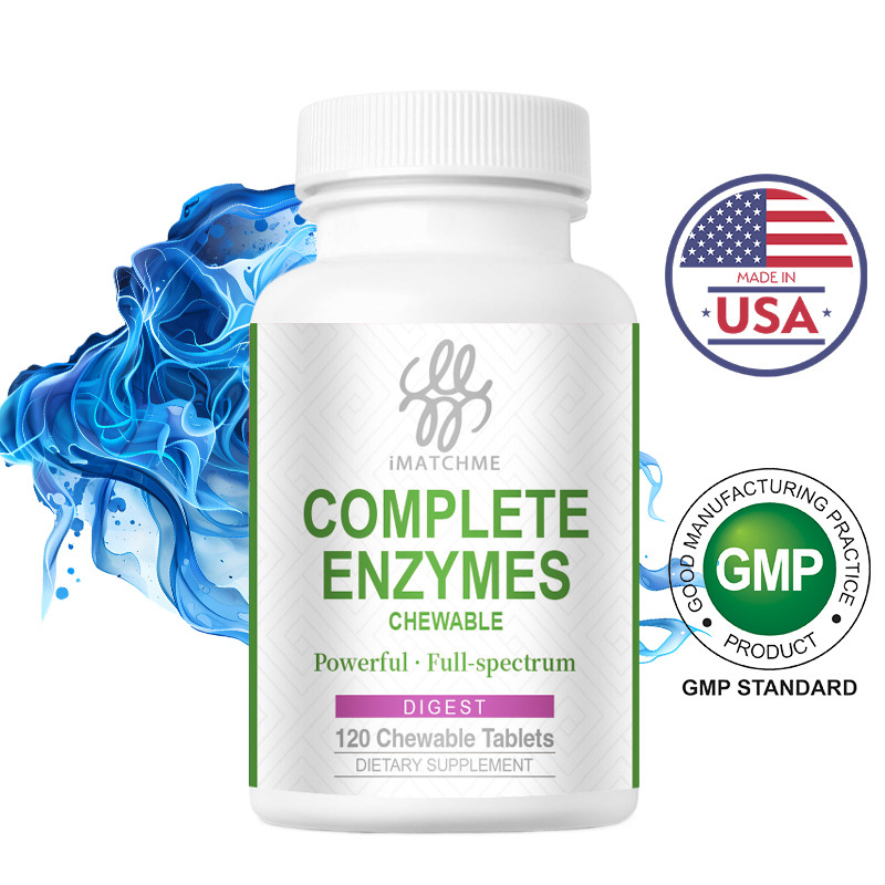 iMATCHME digestive enzyme supplement helps maintain gastrointestinal ...