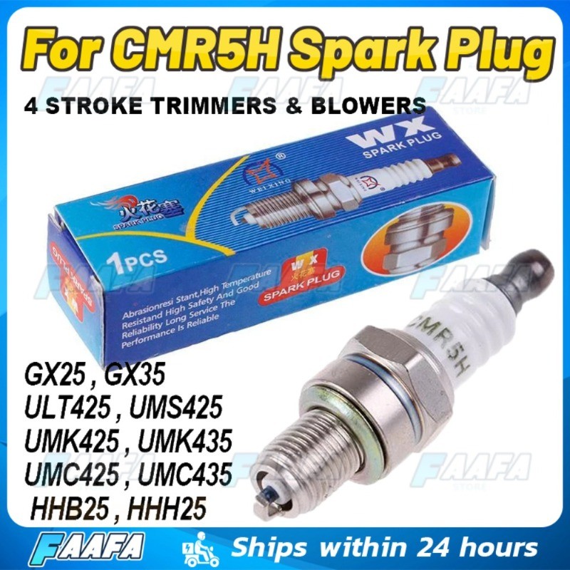 NGK CMR5H for Spark Plug , CMR5H Replacement Fit for Gx25 GX35 UMK35 4 ...