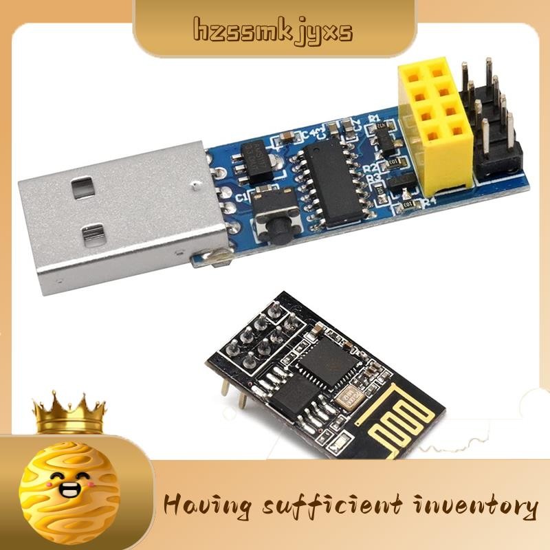 hzssmkjyxs USB to ESP8266 Breakout CH340C ESP-01 ESP-01S Prog WiFi Programmer Downloader Adapter ...