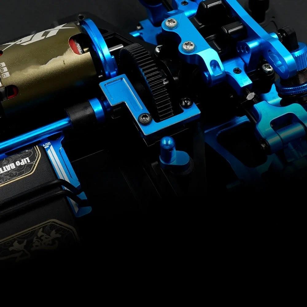 Metal Main Shaft Bearing Holder Set Gear Mount TATT-074 for Tamiya TT02 ...