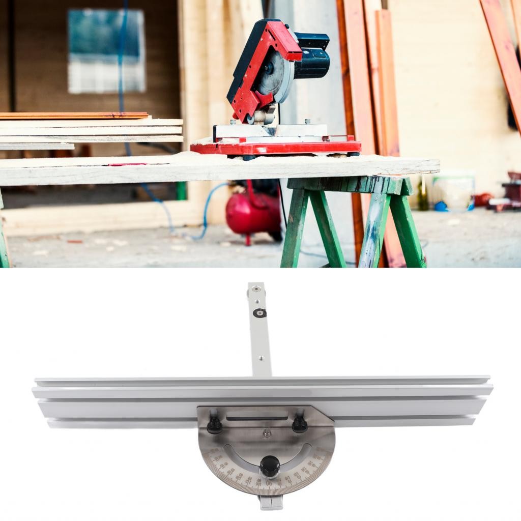 Supergoodsales Table Saw Miter Gauge System with Aluminum Alloy and ...