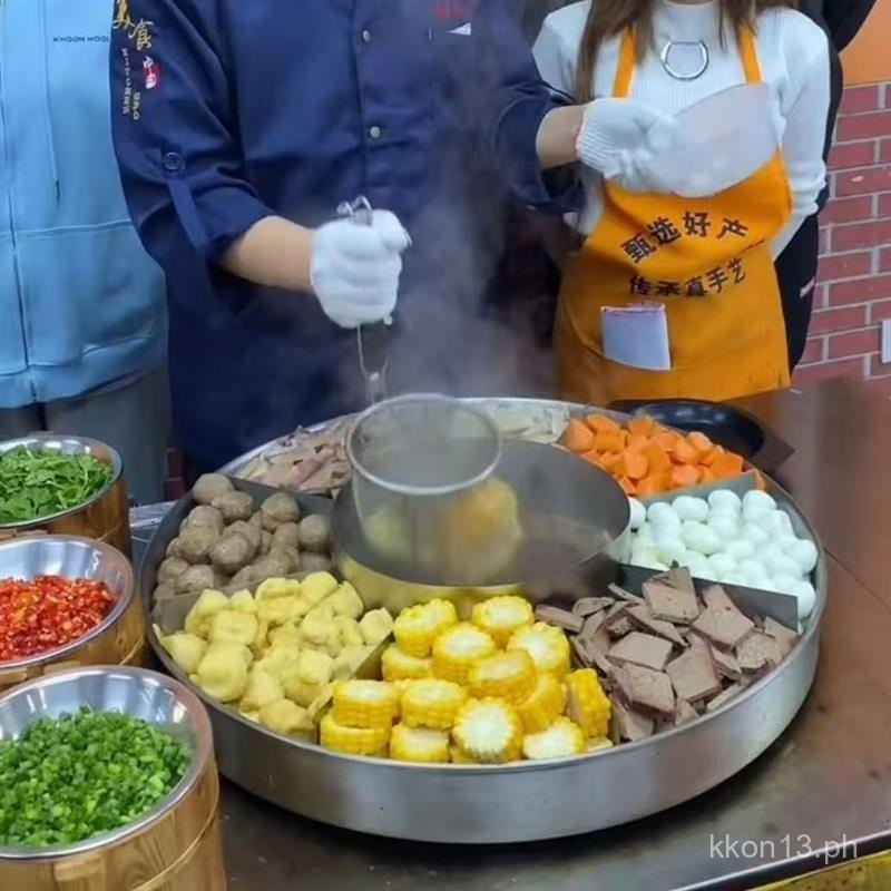 Hong Kong Style Fountain Beef Offal Pot Commercial Stall Mobile Night ...