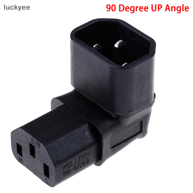 luckyeu IEC 320 C14 to C13 right angle,C13 to C14 90 degree up angle TQ ... luckyeu IEC 320 C14 to C13 right angle,C13 to C14 90 degree up angle TQ ...