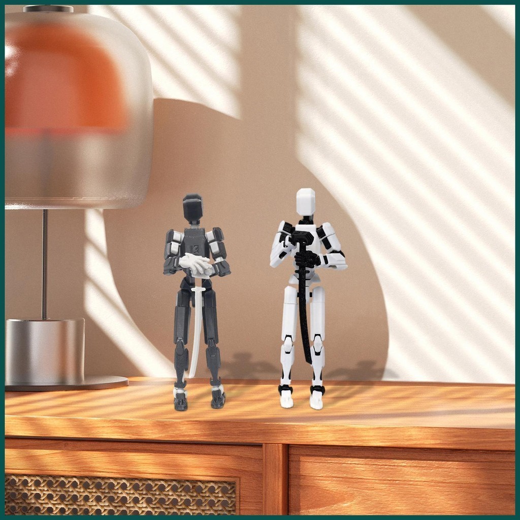 3d Printing Joint Movable Robot Multi-Joint Robot with Bracket Movable ...