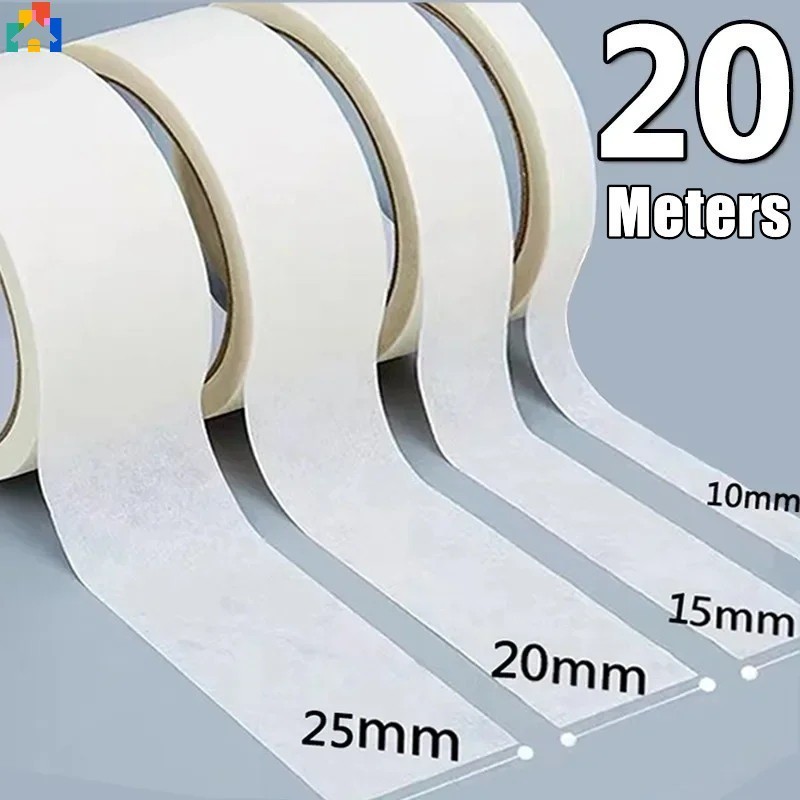 20M/Roll Milky White Sticky Tapes High Temperature Resistant Adhesive ...