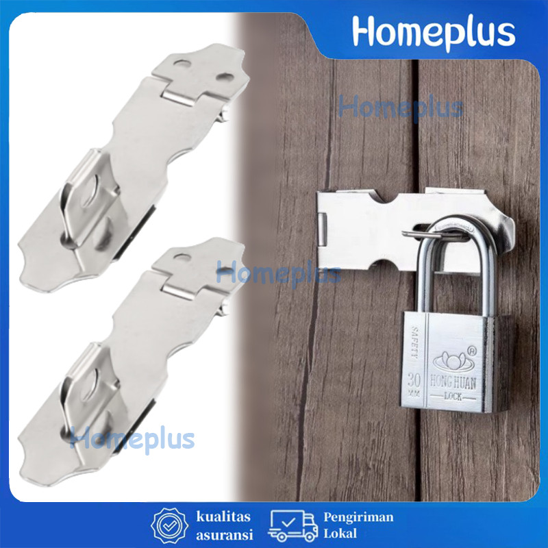 Homeplus Overpal Plate 4 Inch Stainless Steel Door Padlock Overval ...