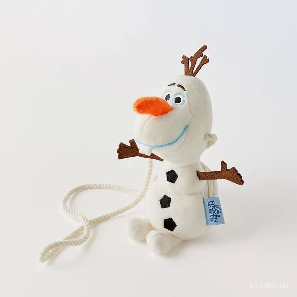 Disney Anime Frozen Kawaii Olaf The Snowman Stuffed Plush Bag Cute Soft ...