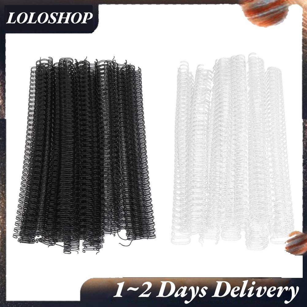 Loloshop1 Binding Loop Spine 3/4in Diameter 3:1 Pitch 50Pcs 34 Loops ...