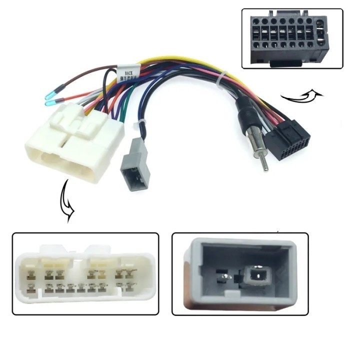 Isuzu Dmax MUX Audio Socket Cable for PNP Android Headunit | Shopee ...