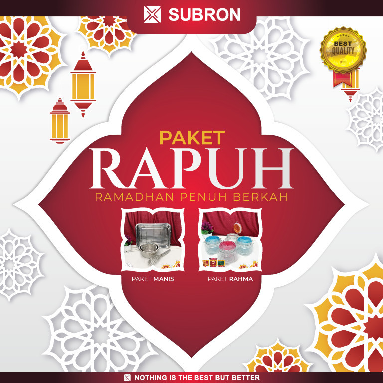 PERALATAN Subron Ramadhan Package Cake Maker Set Cookies Gift Hampers ...