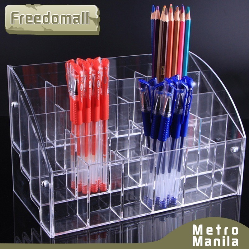 3/4 Layers Acrylic Pen Organizer Stationery Store Supermarket Pen ...