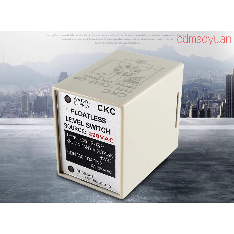 Ckc Liquid Level Relay C61F-GP-GPR Water Level Controller Water Pump ...