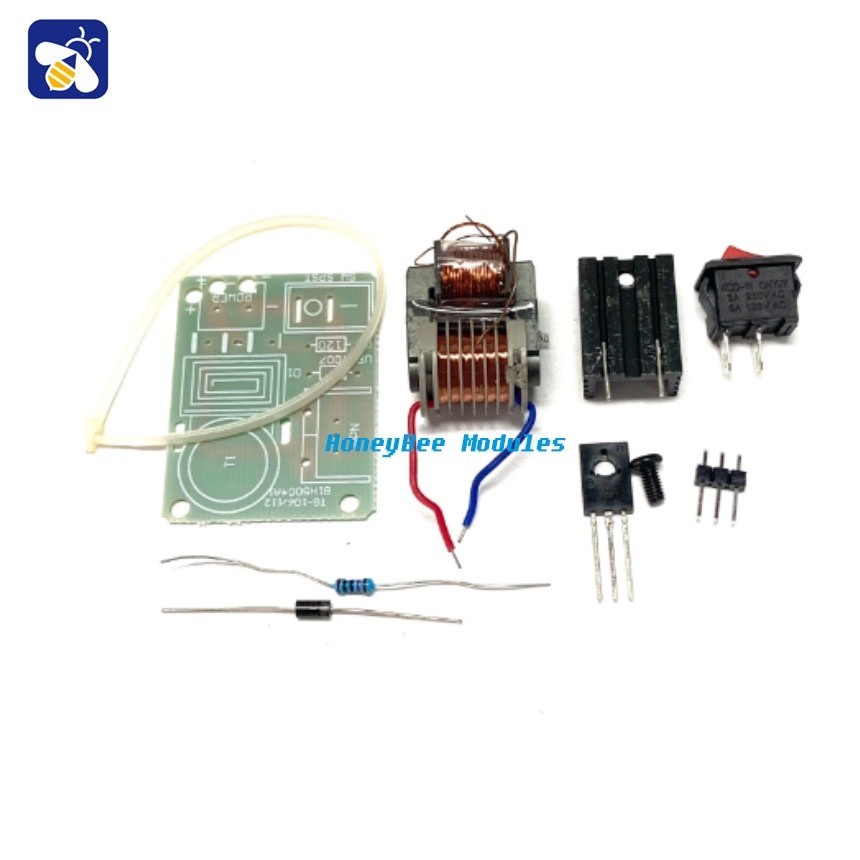 15KV Inverter Generator Ignition Coil Module DIY Kit DC 3.7V-4.2V Fire ...