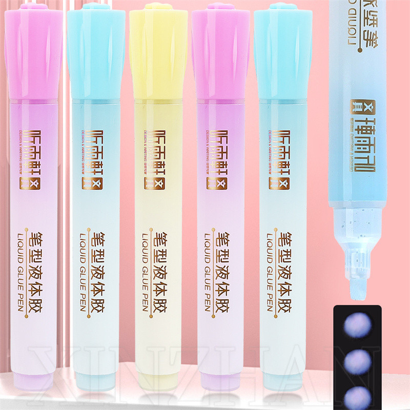 Large Capacity Glue Pen - Pen Shape Liquid Glue Stick - For DIY ...