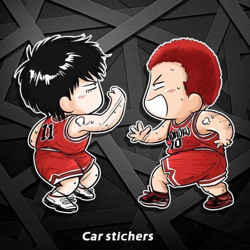 Slam Dunk Master Car Stickers Cartoon Basketball Sakuragi Hanamichi ...
