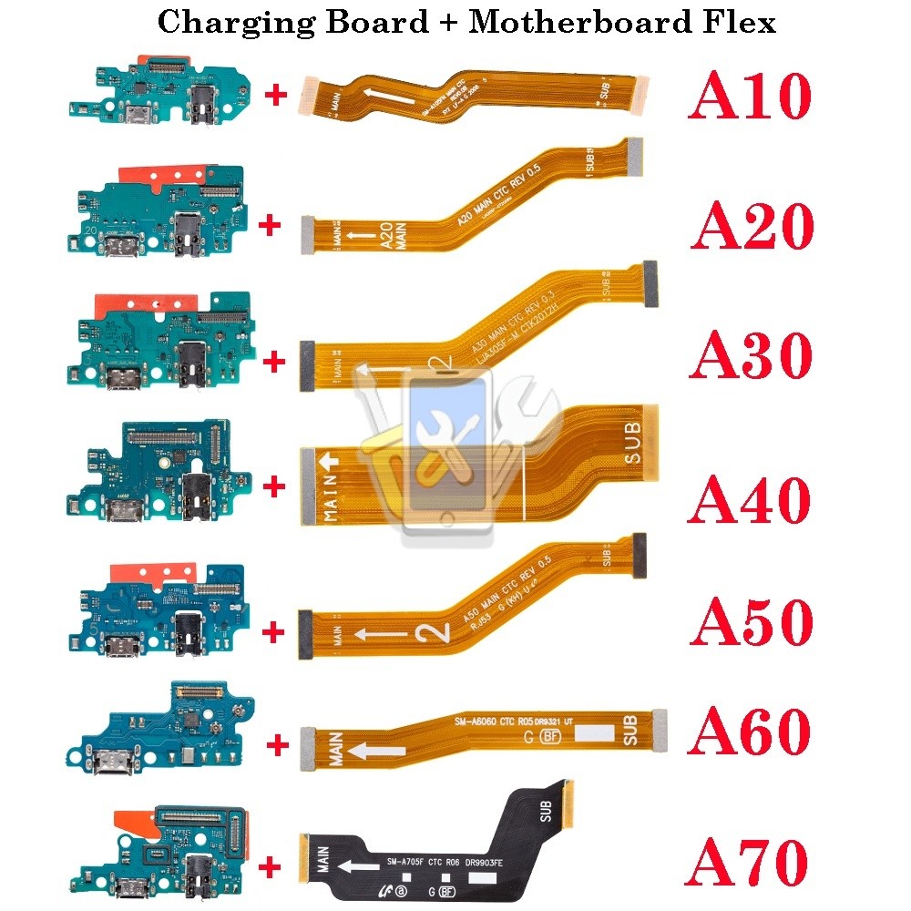 USB Charging Port Dock Board Connector Main Motherboard Flex Cable ...