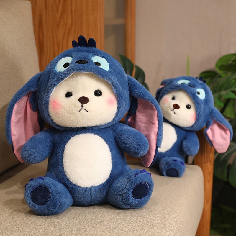 Transforming Lina Bear Plush Doll Stitch Teddy Bear Stuffed Toy ...