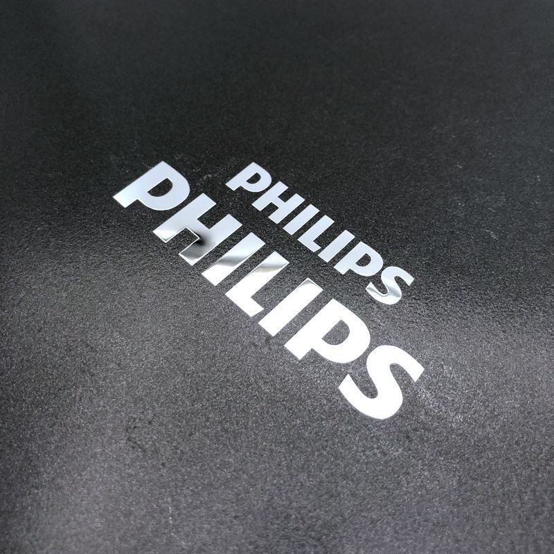 Sticker PHILIPS PHILIPS Monitor LOGO Metal Sticker Computer Case Audio ...