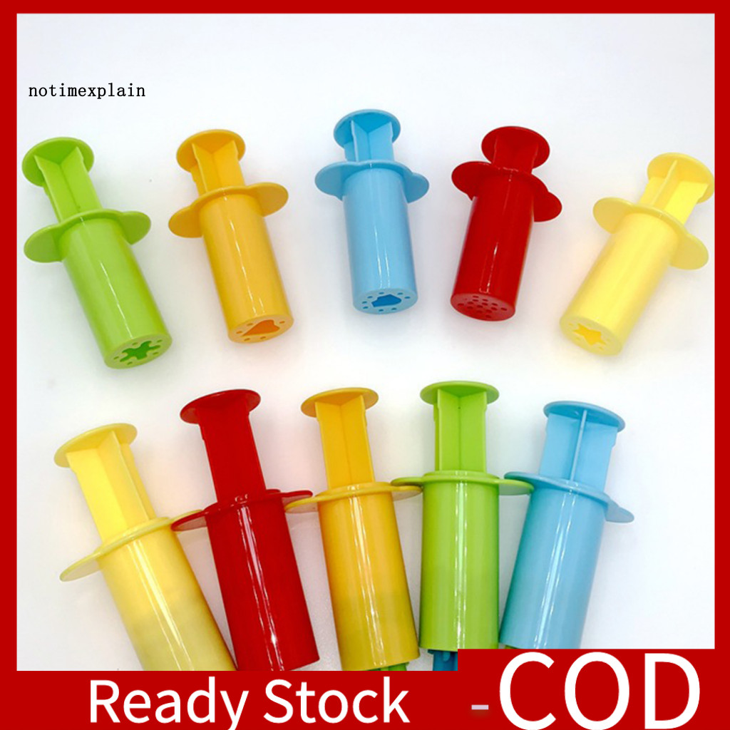 NTA Diy Coloring Clay Tool Fun Patterns Clay Tool for Kids 5pcs Clay ...