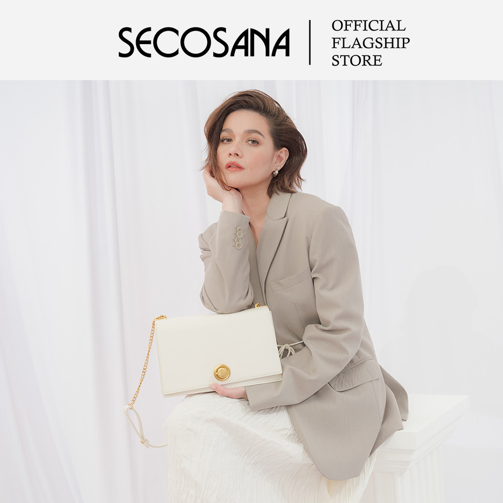 SECOSANA Bethany Elegant Plain Convertible Sling Bag | Shopee Philippines
