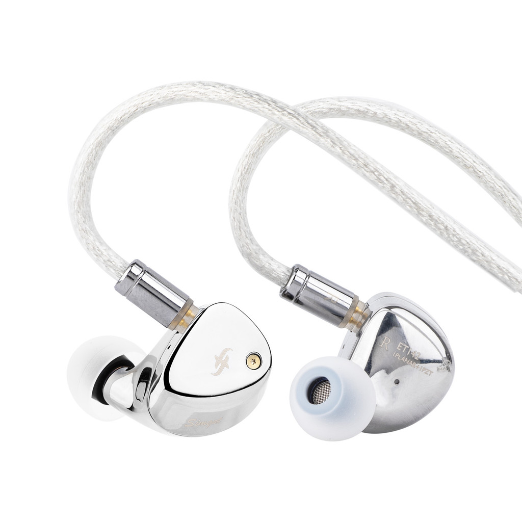 SIMGOT ET142 Advanced Dual-Symmetric Magnetic Planar & PZT IEM Earphone ...