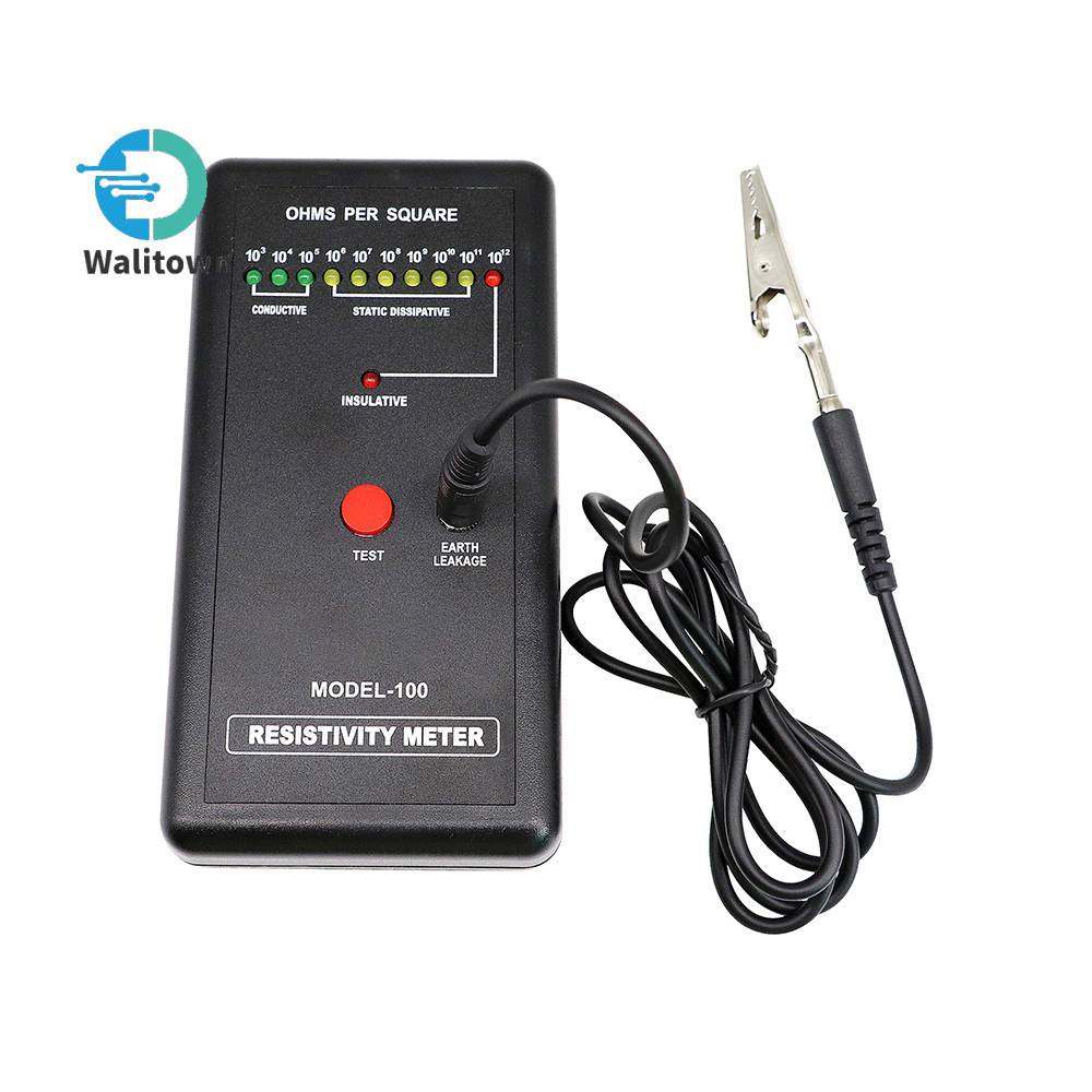 ESD Surface Resistance Resistivity Meter Electrostatic Static ...