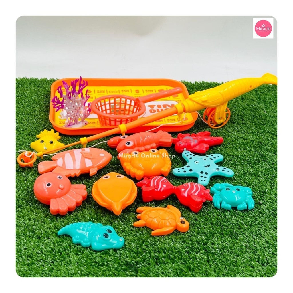 Magnetic Fishing toy / Fishing game | Shopee Philippines