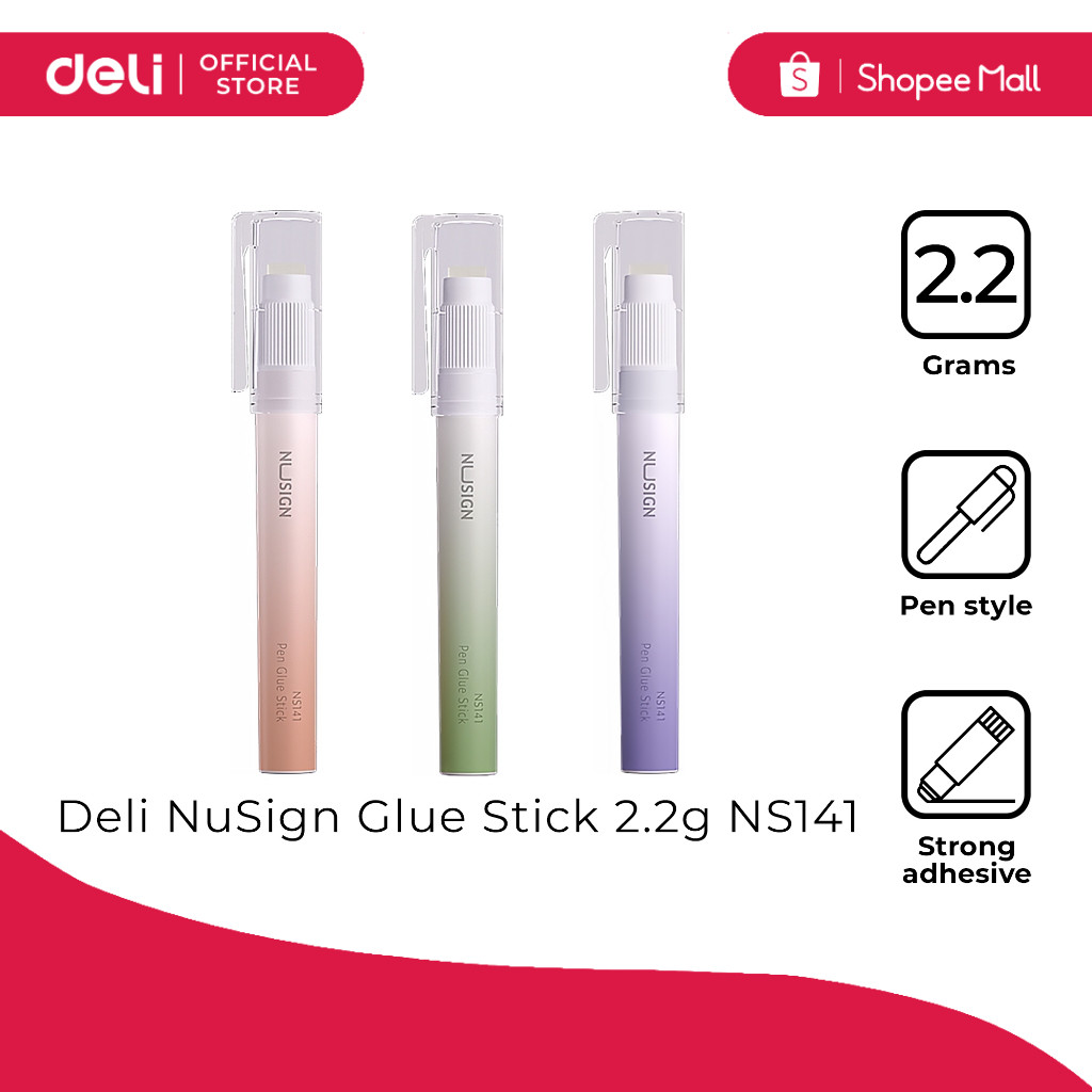 Deli NS141 NuSign Glue Stick 2.2g | Shopee Philippines