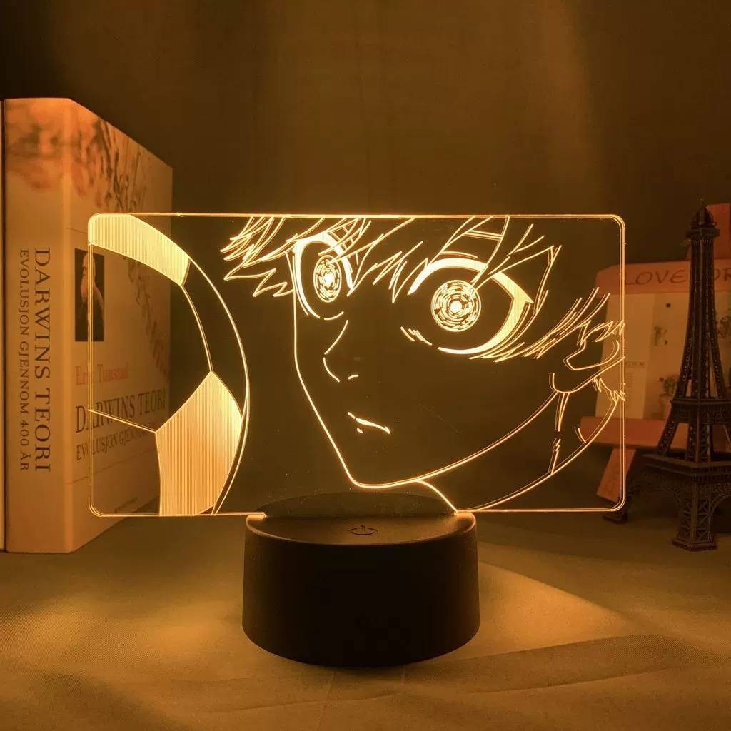 ST3 Blue Lock Isagi Yoichi Bachira Meguru Night Light Anime 3D Lamp ...