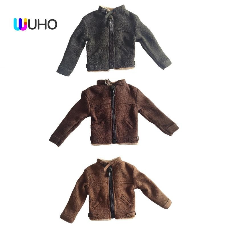 [WUHO] 1/12 Scale Zipper Jacket Figure Clothes for 6" Male Action ...